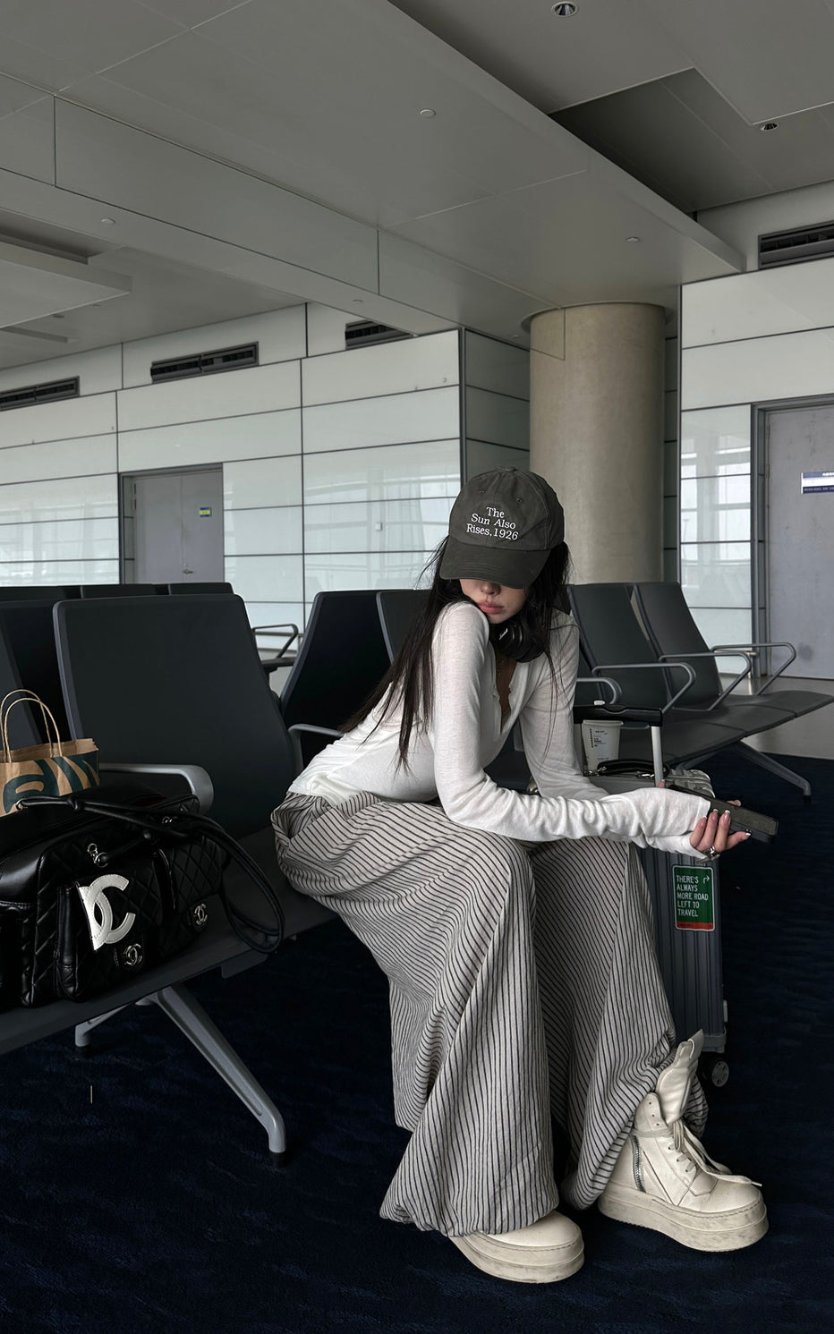 WARDEN EDGE Drawstring Wide Stripe Pants in Washed Linen – PINKPARKS